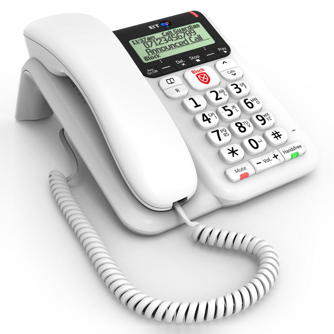Moore Electrics - BT Decor 2600 Corded Telephone with Answering Machine ... Moore Electrics - BT Decor 2600 Corded Telephone with Answering Machine ...
