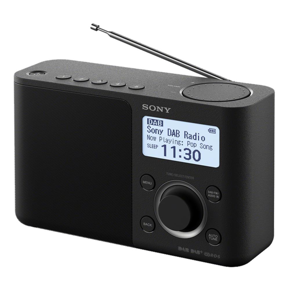 Moore Electrics - Sony XDR S61D Portable DAB DAB FM Digital Radio Black